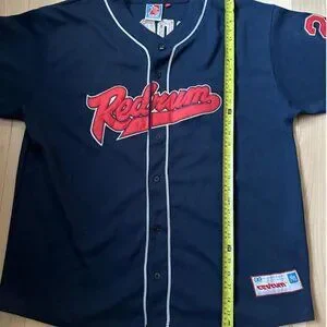 redrum | Shirts | Vintagestyle Redrum Baseball Jersey In Navy With Bold ...